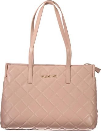 Mario Valentino Femme, Sacs, Rose, Taille: ONE Size Sac &agrave; bandouli&egrave;re rose avec compartiment pour ordinateur portable