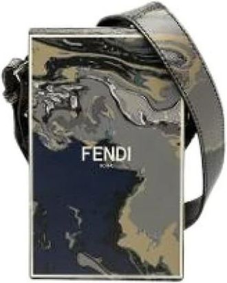Fendi Sac bandouli&egrave;re vintage Pre-owned - Femme - Pre-owned - Gris - Taille: ONE Size