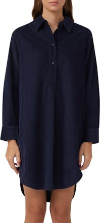 s.Oliver Feincord-Kleid im Relaxed Fit mit Eingrifftaschen