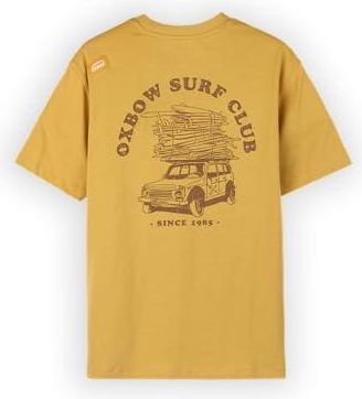 Oxbow Tee-shirt manches courtes eco PACKED Hiver 2025 Manches courtes, Col rond, Motif sur le dos