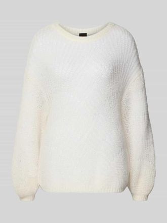 Boss Orange by Hugo Boss Oversized Strickpullover aus Moahir-Mix mit Woll-Anteil Modell C_FERIGNON