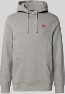 Wood Wood Hoodie mit Känguru-Tasche Modell Ash