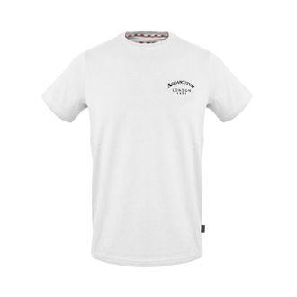 Aquascutum T-Shirt f&uuml;r Herren, Rundhalsausschnitt, Regul&auml;r (Wei&szlig;)