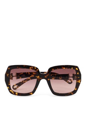 Chloé Lunettes De Soleil - Beige