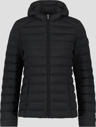 Jott Doudoune &agrave; capuche stretch l&eacute;g&egrave;re Noir Salma - Taille XS