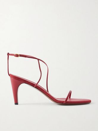 Neous Chamu Leather Sandals - Red