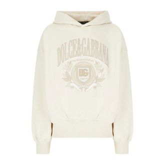 Dolce & Gabbana Stylische Sweatshirts f&uuml;r einen Trendy Look - - Sweatshirts & Hoodies - Herren - Beige - S