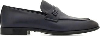 Ferragamo Homme, Chaussures, Noir, Taille: 40 EU Mocassins