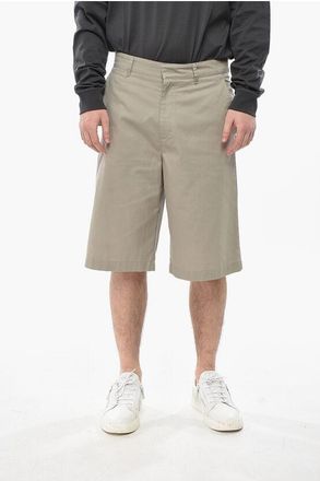 Givenchy Cotton-Blend Chino Shorts with Concealed Closure size 46