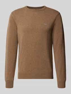 GANT Regular Fit Pullover aus reiner Wolle