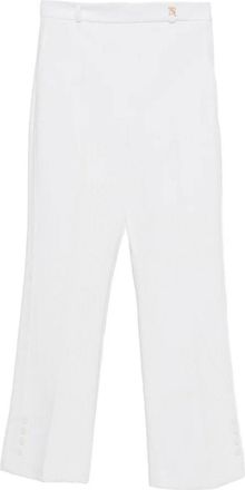 Elisabetta Franchi Pantalons D&eacute;contract&eacute;s - Cr&egrave;me