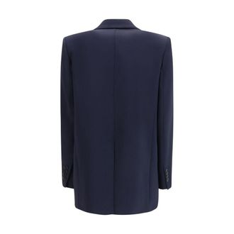 Max Mara Womens Blue Triacetate Blazer Clothing