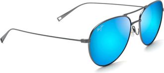 Maui Jim Lunettes de soleil aviateur Walaka - unisex - Accessoires - Gris - Taille: 58 MM