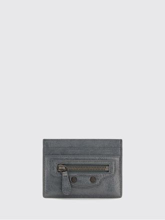 Balenciaga Porte-cartes Le Cagole en cuir dagneau Arena avec clous