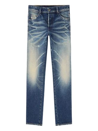 Diesel jean 1993 D-Vyl &agrave; effet d&eacute;lav&eacute; - Bleu