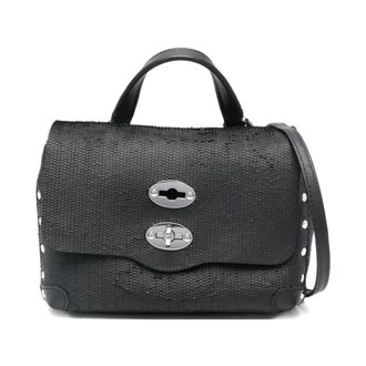 Zanellato Femme, Sacs, Noir, Taille: ONE Size Baby Postina Messenger Bag