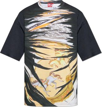 Diesel Homme, Tops, Multicolore, Taille: M T-Boxt-R25 T-shirt