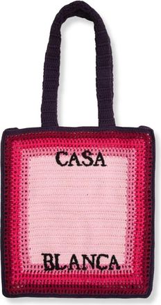 Casablanca Homme, Sacs, Multicolore, Taille: ONE Size Natural Raffia Tote