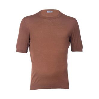 Gran Sasso Homme, Pulls, Brun, Taille: 4XL Pulls &agrave; col rond