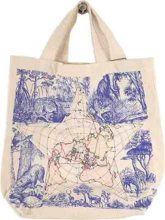 Dior Totebag en coton multicolore