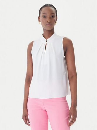 Rinascimento Rinascimento Bluse CFC0127706003 Wei&szlig; Regular Fit