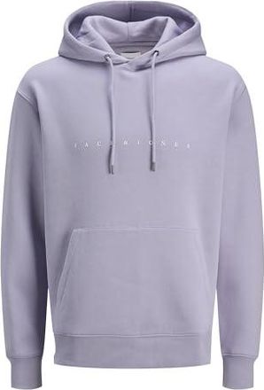 Jack & Jones Jjestar JJ Noos Sweat à Capuche Sweatshirt, Languid Lavender, XS Homme