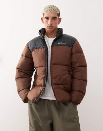 Columbia Puffect III - Mantel in Braun-Brown