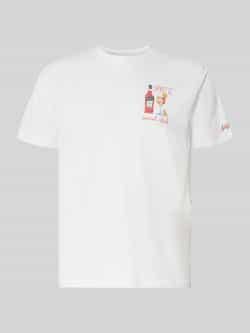 MC2 Saint Barth T-Shirt mit Stitchings Modell PORTOFINO