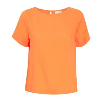 Ichi Ichi - T-Chemises - Femme - Tops - Orange - Taille: 38 FR