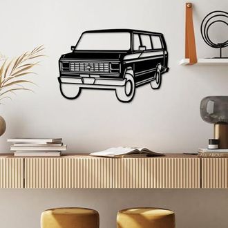 Hanah Home Stylish Black Decorative Metal Wall Accessory, 60 x 40 cm | 100% Metal, 1.5 mm Thickness | Lightweight (0.882 kg) | Perfect for Modern Home Decor