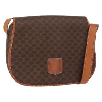 Celine Sac bandouli&egrave;re vintage Pre-owned - Femme - Pre-owned - Brun - Taille: ONE Size