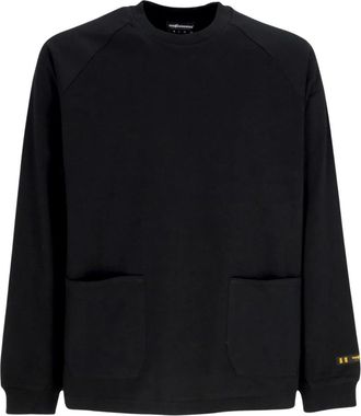 The Hundreds Homme, Sweatshirts et sweats &agrave; capuche, Noir, Taille: XL T-Shirt &agrave; Manches Longues et Col Rond