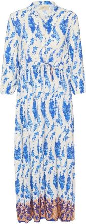 Cream CRAlora Langes Kleid - - Dresses - Damen - Blau - S/M
