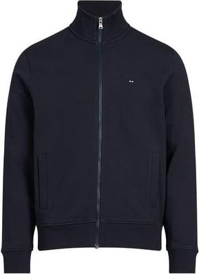 Eden Park Veste droite col montant brod&eacute;e en coton