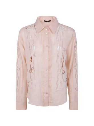 Seventy Ramie Embroidered Shirt