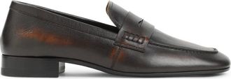 Dries Van Noten Femme, Chaussures, Brun, Taille: 40 EU Calf Leather Mocassins