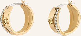 Tory Burch Tory Burch Creolen Icon Pav&eacute; gold