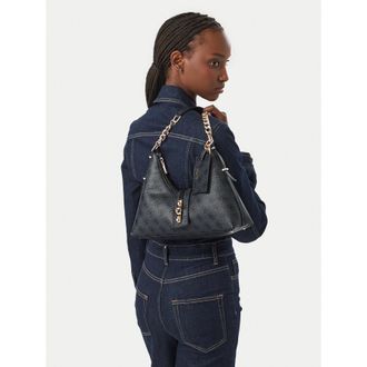 Guess Handtasche Guess Yvonne HWSG23 78010 Schwarz