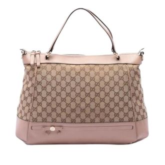 Gucci Pre-owned Mayfair Satchel - Femme - Pre-owned - Beige - Taille: ONE Size