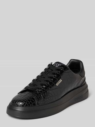 Guess Sneaker aus Leder-Mix Modell Elba