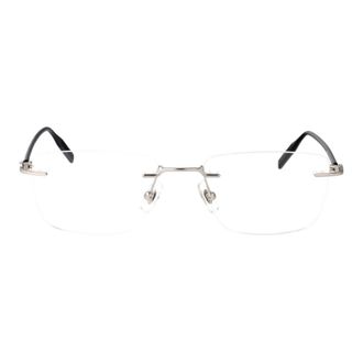 Montblanc Montblanc - Mb0431O Monture Optique - Homme - Accessoires - Gris - Taille: 53 MM