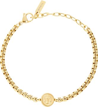 Breil Juwel Sammlung KETCH, ARMB&Auml;NDER aus HERREN in FARBIGER STAHL Farbe GOLD messen 22,5 - TJ3218