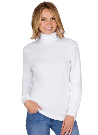 Trigema Rollkragenshirt TRIGEMA Langarm Ski- und Sport-Rollkragenpullover (1-tlg)