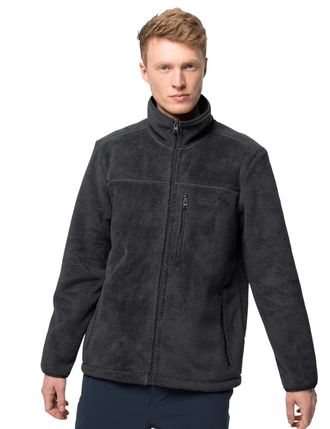 Jack Wolfskin Herren Chilly Walk Jacket M Fleecejacke, Black, S