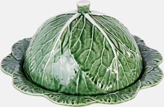 Bordallo Pinheiro Käseplatte Cabbage