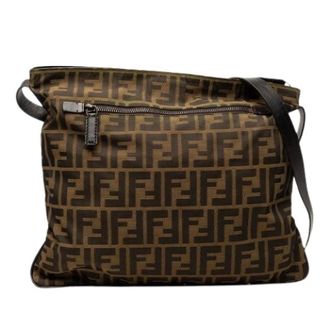 Fendi Pre-owned Canvas Crossbody Bag - - Pre-owned - Damen - Braun - ONE SIZE