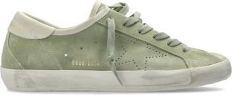 Golden Goose Femme, Chaussures, Vert, Taille: 40 EU Baskets Super-Star