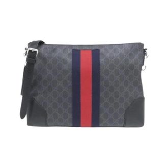 Gucci Pre-owned Vintage Canvas Umh&auml;ngetasche - - Pre-owned - Damen - Schwarzk - ONE SIZE