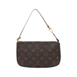 Louis Vuitton Pochette Pouch Pre-owned - Femme - Pre-owned - Brun - Taille: ONE Size