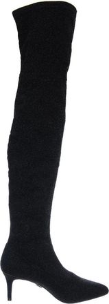 Buffalo Femme, Chaussures, Noir, Taille: 40 EU Bottes au-dessus du genou